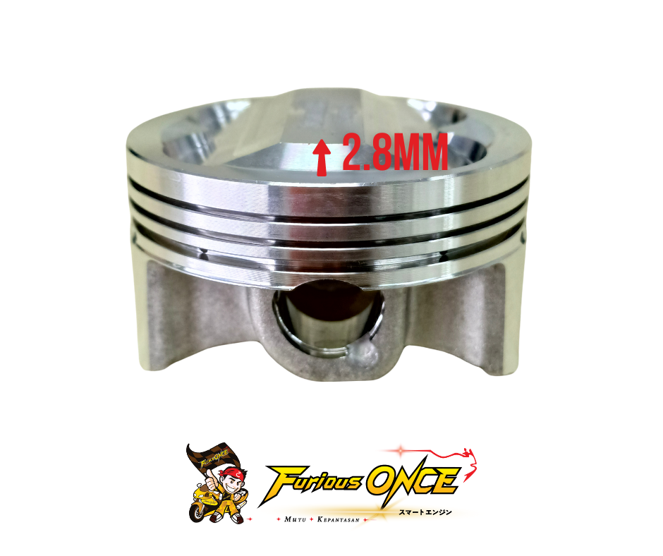 Yamaha Y16 Sniper 155 High Pressure Forged Piston Kit - Furious Once